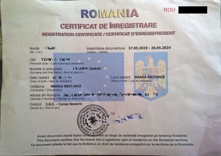 How to Get Your Registration Certificate (CNP) in Romania as an EU ...