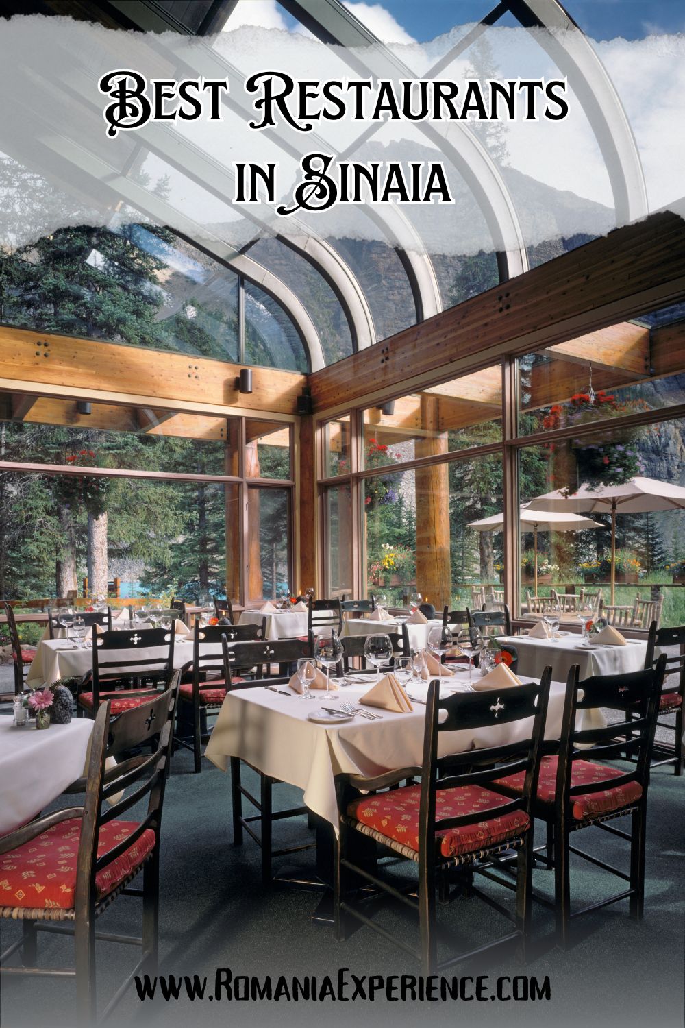 These Are the Best Restaurants in Sinaia Where You Can Eat Like a King